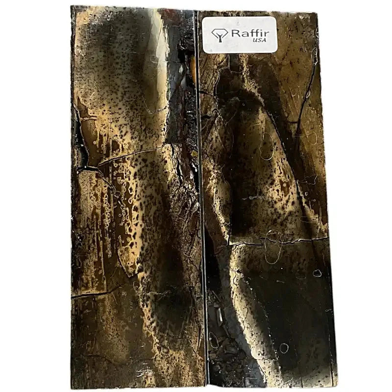 Mammoth Tusk Ivory Scales- .25" x 1.6" x 4.8"- Raffir® Fossils- MT45