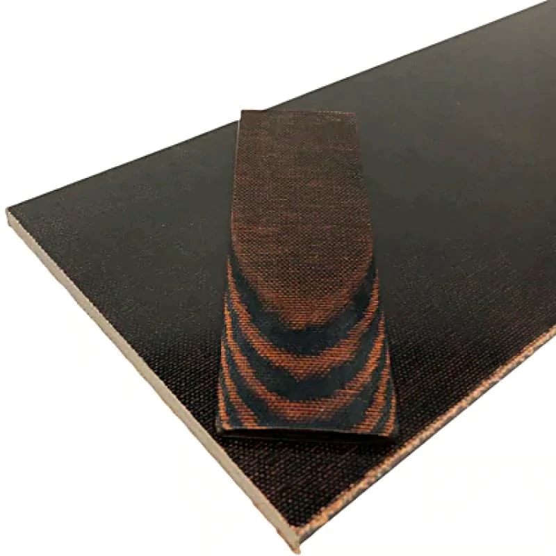 Canvas Micarta Sheet- FIRE & BLACK Multicolor- Various Sizes