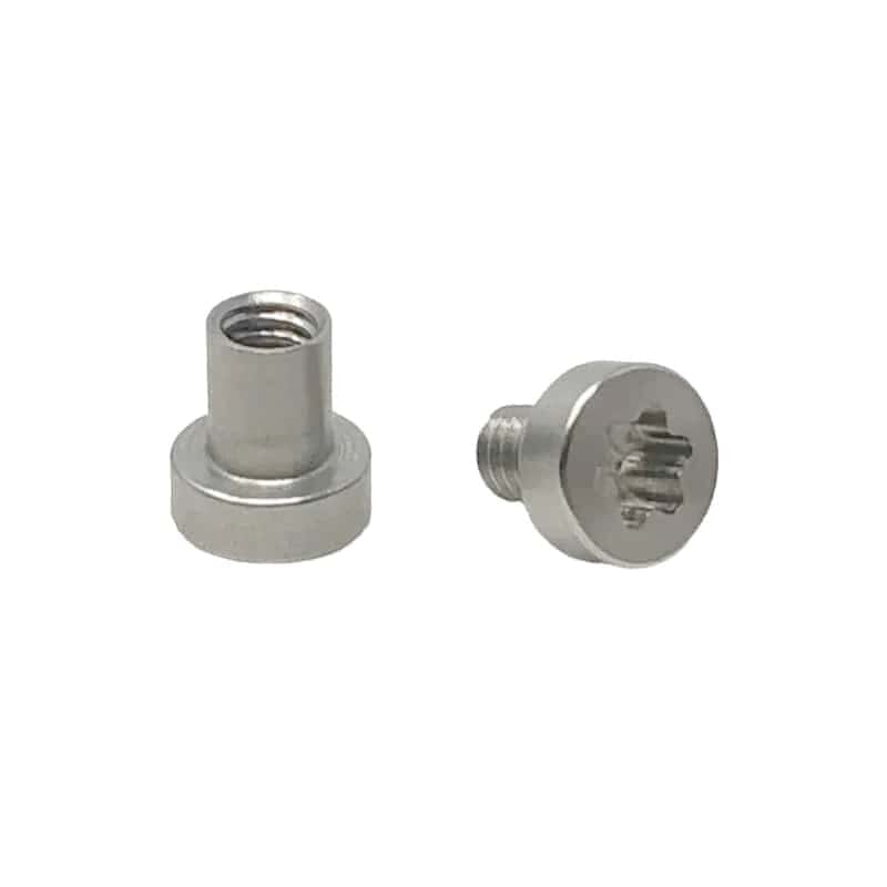 Gulso Bolts- Stainless Steel- Knife Handle Fasteners- 1/4" MICRO